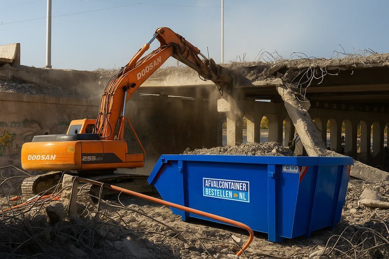 Bouwafval goed scheiden? Kies de juiste container